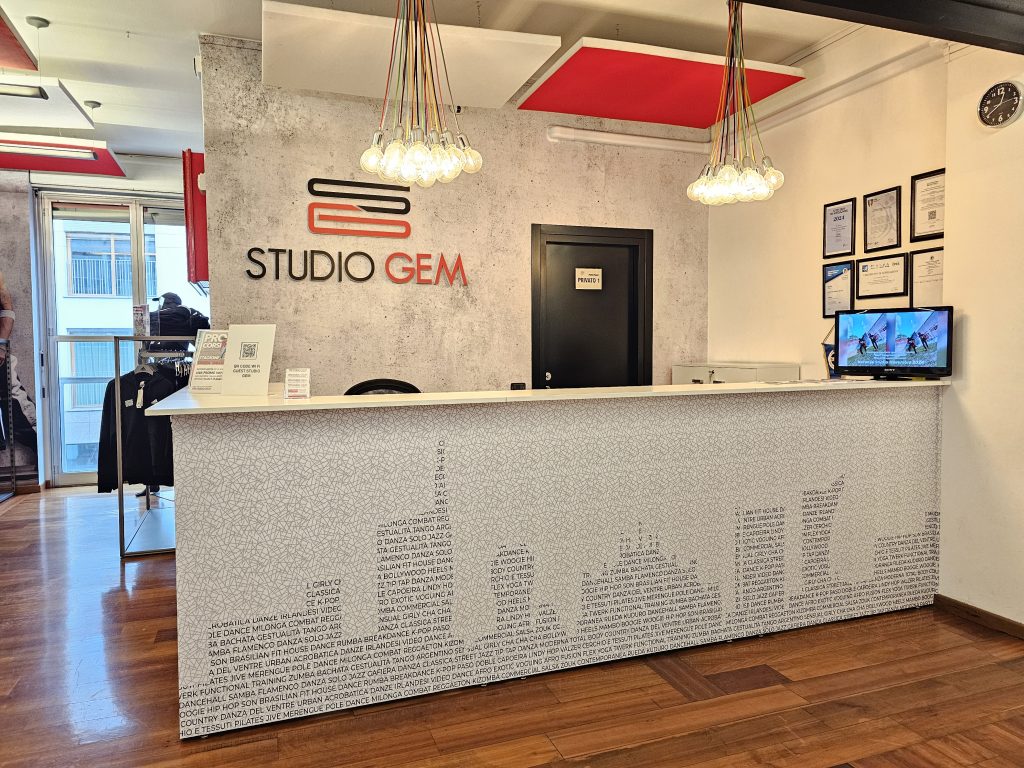12foto studio interni - Studio Gem Milano - Danza - Ballo - Fitness